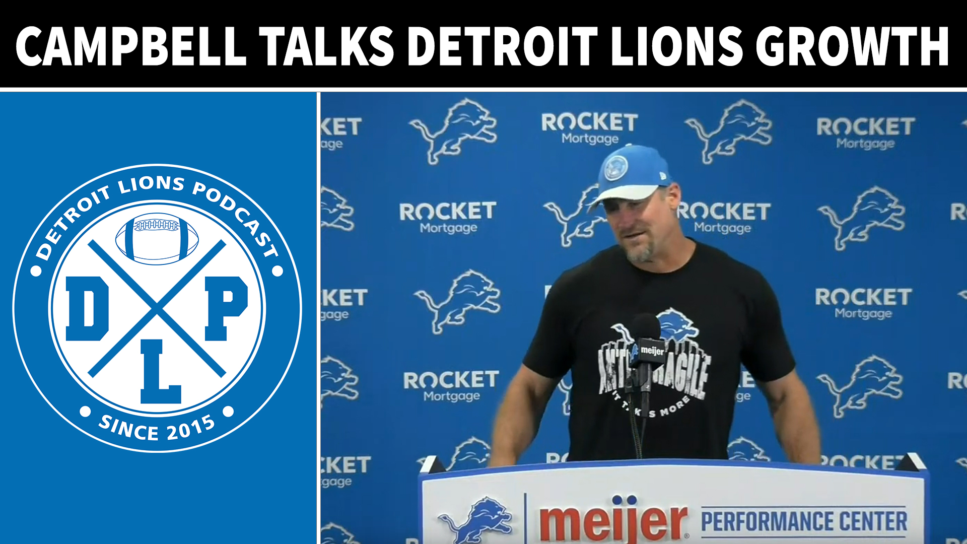 Detroit Lions Dan Campbell Talks Growth & 2024 Season Hopes - The ...